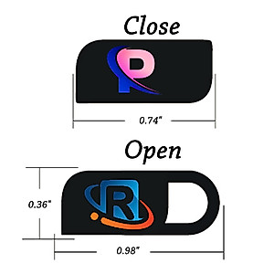 100PCS Custom Bulk Laptop Camera Cover Slide Personalized Webcam Cover Logo Text Computer Phone MacBook Privacy Cover Slide Promotion Items Promption Gift (Shape 1)