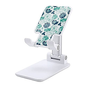 Cornflowers Cell Phone Stand Foldable Adjustable Cellphone Holder Desktop Dock Compatible with iPhone Switch Tablets (4-13")