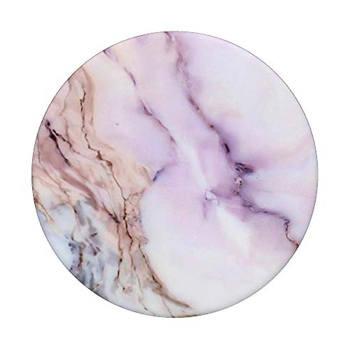 Marbled White Golden Rose Purple Pink Blue Grey PopSockets PopGrip: Swappable Grip for Phones & Tablets