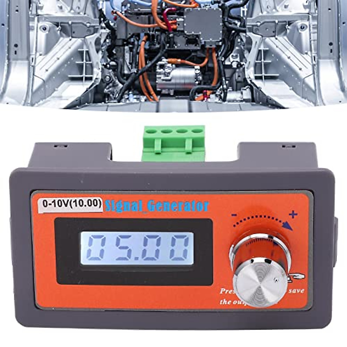Voltage Generator DC 0-10V Output Adjustment 77x40mm Mounting Panel Size, DC 7-28V 200mA Maximum Output Current
