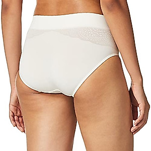 Warner's womens Cloud 9 Stretch Smooth and Seamless Ru3231p/Ru3234p hipster panties, Gardenia, X-Large US