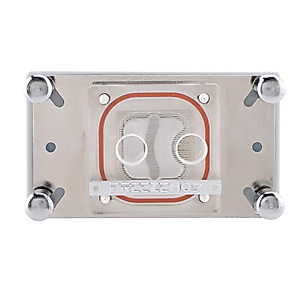 Water Cooling Block, Anti-oxidization Technology Computer CPU Water Cooling Block Waterblock Copper Base with Micro Channel for AM2 / AM2+ / AM3 / AM3+ / AM4 / FM2+ CPU