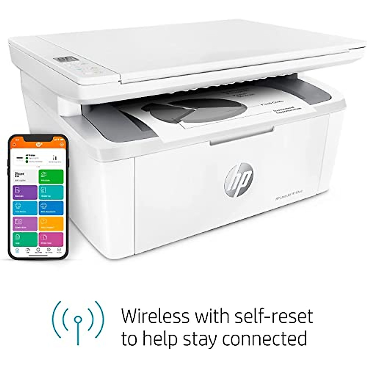 HP Laserjet Compact Wireless All-in-One Printer Home Office