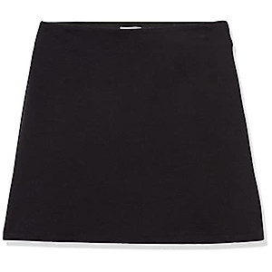 Amazon Essentials Women's Ponte A-Line Mini Skirt (Previously Daily Ritual), Black, XX-Large
