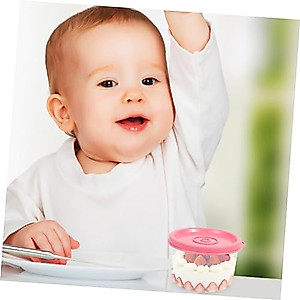 ORFOFE Baby-Food-Storage-Containers 150ml Baby Food Storage Dishwasher Safe Mini Containers