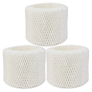 YUEFENG Humidifier Filter for Vicks WF2 Humidifier V3100, V3500, V3500N, V3600, V3700, V3800, V3850, V3850JUV, V3900, V3900JUV, VEV320, 3020, ECM-250i, ECM-500, WA-8D, Replacement WF2 Filter (3)