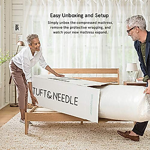 TUFT & NEEDLE 2020 Mint Queen Mattress - Extra Cooling Adaptive Foam with Ceramic Cooling Gel and Edge Support - Antimicrobial Protection Powered by HEIQ - CertiPUR-US - 100 Night Trial