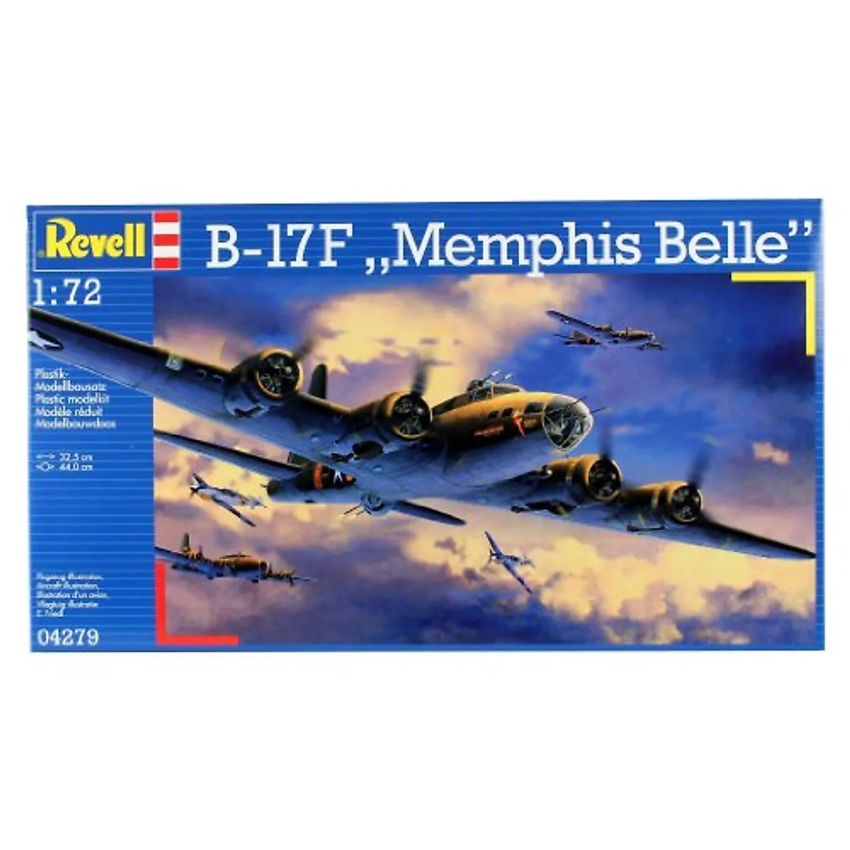 Revell of Germany B-17F Memphis Belle Plastic Model Kit