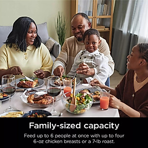 Ninja MC1101 Foodi Everyday Possible Cooker Pro, 8-in-1 Versatility, 6.5 QT, Replaces 10 Cooking Tools, Faster Cooking, Family-Sized Capacity, Adjustable Temp Control, Midnight Blue (Renewed)