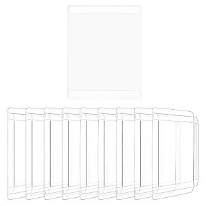 10 SEGA GENESIS/MASTER / 32X Box Protectors Clear Display Cases CIB Cardboard