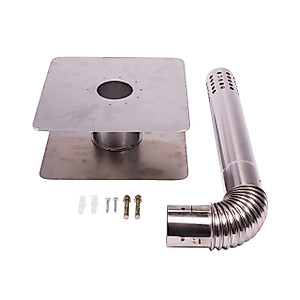 Eccotemp fvi12-NG FVI-12 Natural Gas, 3.5 GPM, High Capacity Tankless Water Heater, White