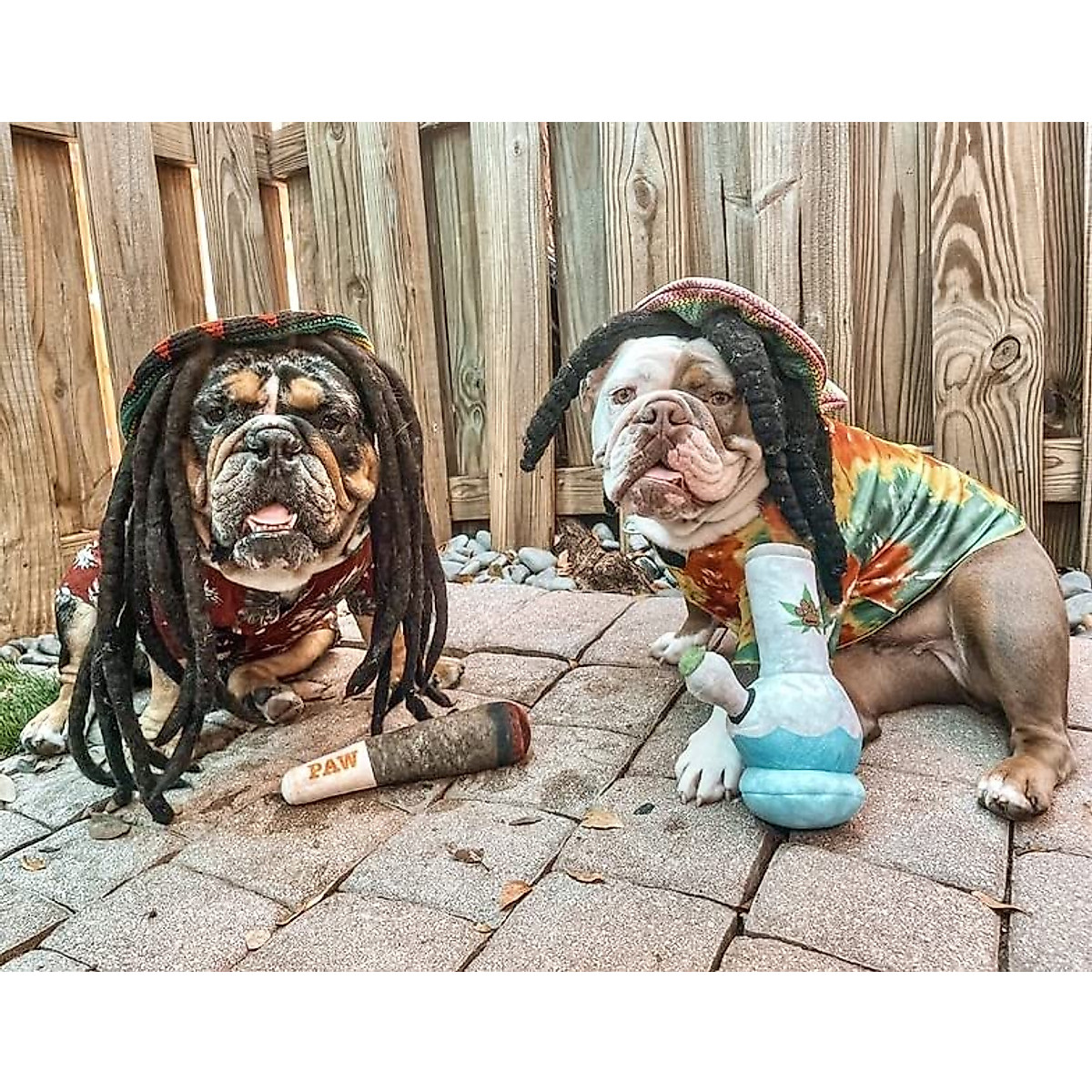 Nestpark Doggy Doobie - Funny Dog Toys - Plush Squeaky Dog Toys for Medium, Small and Large - Cute Dog Gifts for Dog Birthday - Cool Stuffed Dog Toys