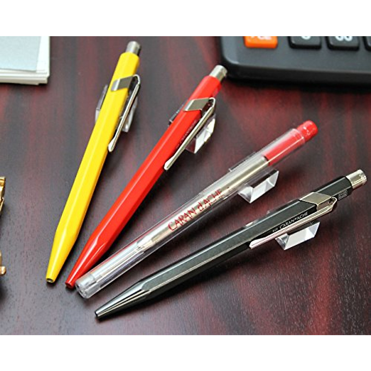 Caran D'ache Refills Red Goliath Fine Point Ballpoint Pen - CA-8420070 (8420.070)