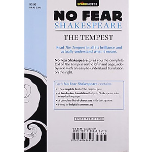 The Tempest: No Fear Shakespeare Side-by-Side Plain English (Volume 5)