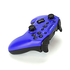 Surge Switchpad Pro Wireless Controller for Nintendo Switch, 4 Macro Buttons, Rechargeable 550mAh Battery, Motion Controls - Blue