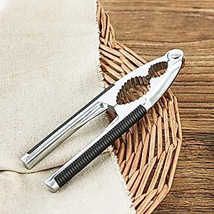 DOITOOL Multitools Nut Shell Opener Nut Crackers Walnut Chestnut Clip Peeler Walnut Plier Heavy Duty Shell Seafood Walnut Opener Tool with Non-Slip Handle for Almonds Hazelnut Crab Opener Macadamia
