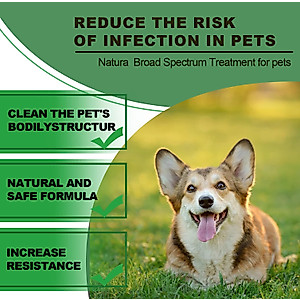 Cats & Dogs Liquid Herbal Supplement Drops for Kitten and Puppies,Cleans and Cares for Your pet's Body, Strengthens The Immune System and Improves Your pet's Health