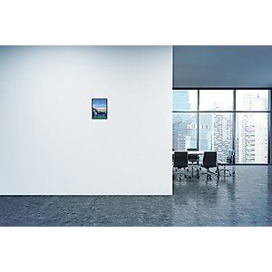 St Germain Wisconsin Loon & Chick Giclee Art Print Poster from Illustration by Artist Joanne Kollman 9" x 12"