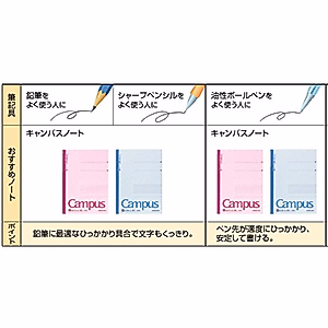 KOKUYO Campus Notebook (Semi-B5, Blue, Pack of 10)