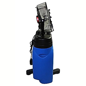 Ventamatic CDMP 1420BLU 14" Premium Misting Fan, 20 Gal Cooler, Blue/Black