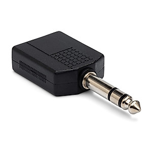 Hosa GPP-359 Dual 1/4" TRS to 1/4" TRS Adaptor