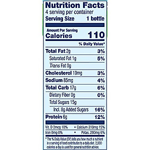 Stonyfield Organic, Low Fat Strawberry Smoothie, 6 oz, 4 Count