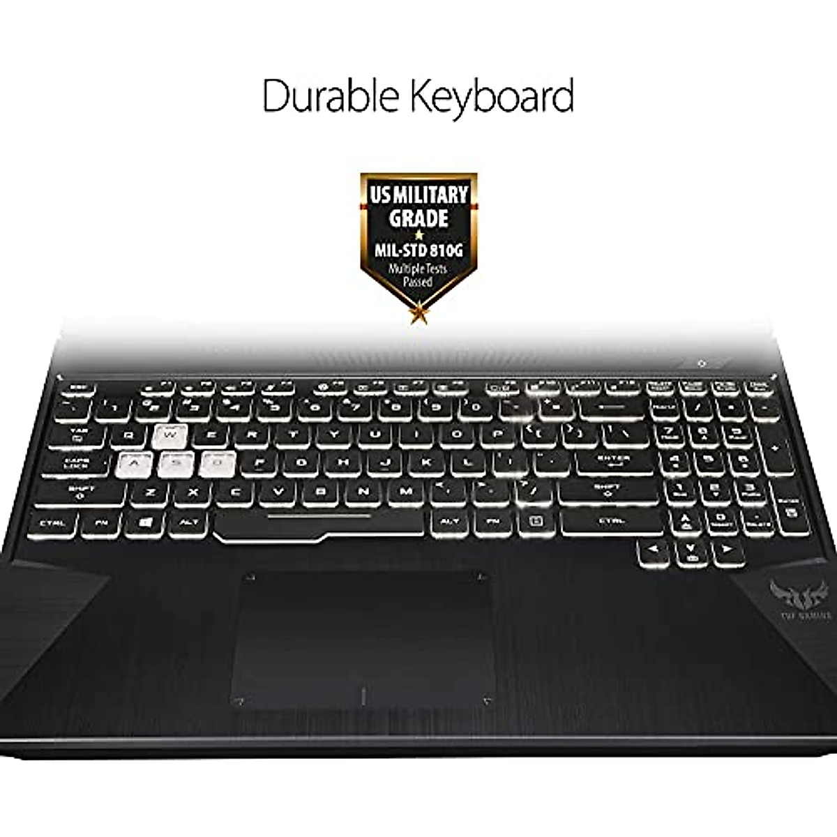 ASUS TUF 15.6” FHD 144Hz IPS Gaming Laptop, AMD Ryzen 7 3750H Processor, NVIDIA GeForce RTX 2060, Webcam, Wi-Fi, Bluetooth, RGB Backlit Keyboard, Windows 10, CUE Accessories (16GB DDR4, 1TB SSD)