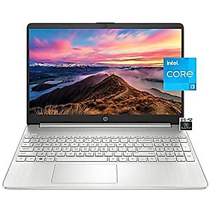 HP 2023 Pavilion 15.6’’ HD Screen Laptop, Dual Core Intel i3-1115G4 (Upto 4.1GHz,Beats i5-1030G7), 16GB RAM, 256GB SSD, Webcam, HDMI, Long Hour Battery, Win 11+HubxcelAccessory, Natural Silver