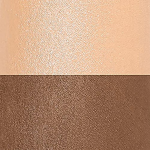 FOCALLURE 2 in 1 Cream Bronzer and Highlighter Stick,Non-greasy & Non-drying Contour Makeup Pencil,Easy to Create a Natural Matte Finishing with Highly Formula,Long Lasting & Waterproof Face Brighten Make up Pen,TAN