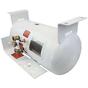 Flame King YSN122 12.2 Gallon RV, Van Or Trailer Horizontal ASME RV Propane Tank Cylinder, 12" x 28"