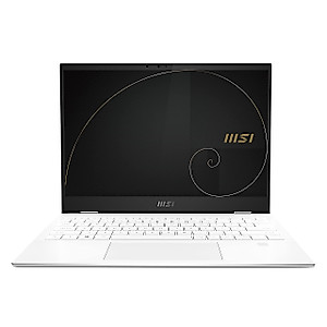MSI Summit E13 Flip EVO Professional Laptop: 13" IPS-Level Touch Screen, Intel core i5-1135G7, Iris Xe, 16GB RAM, 512GB NVMe SSD, Win10 PRO, Pure White (A11MT-096)