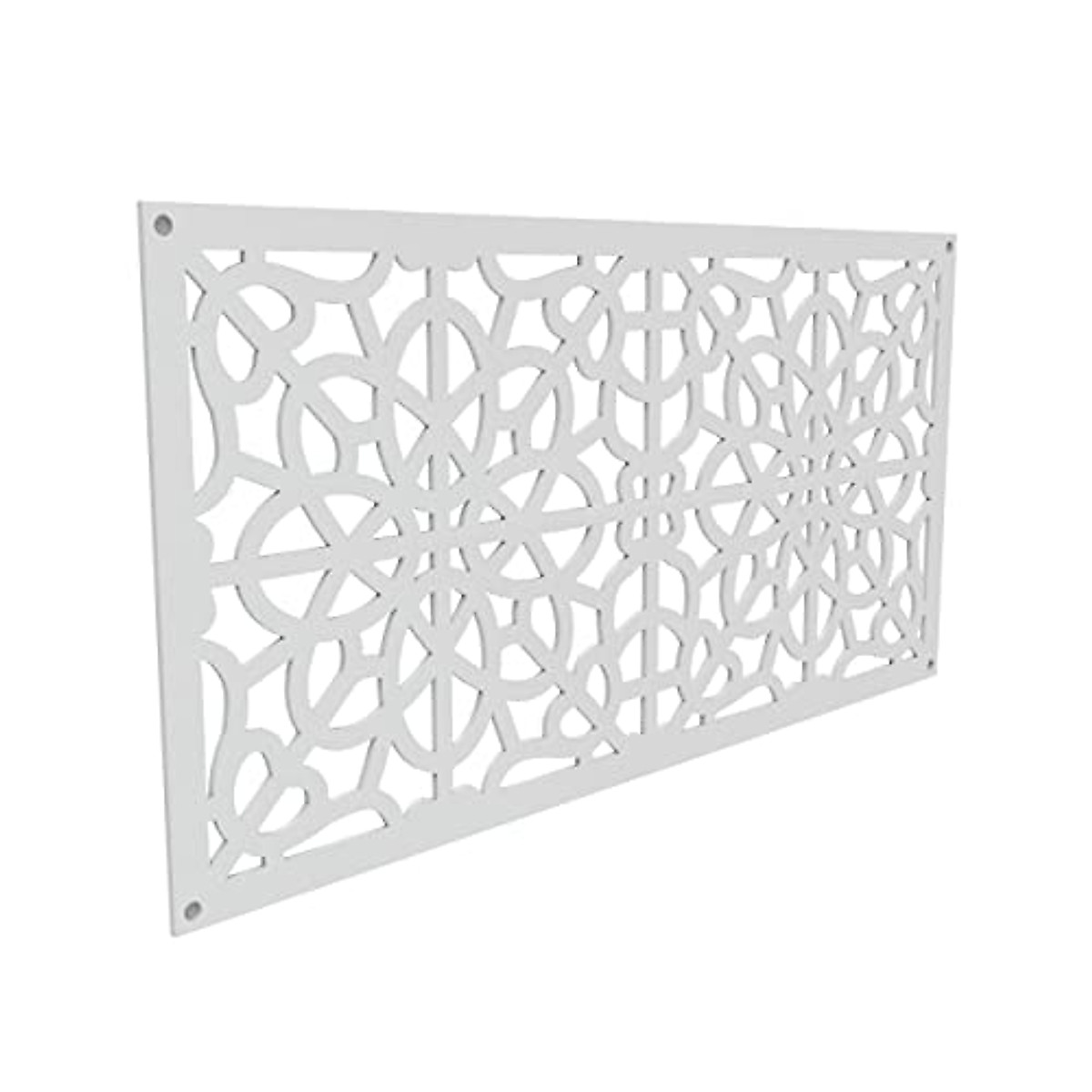Barrette Outdoor Living 73030569 Fretwork Decorative Screen Panel, White