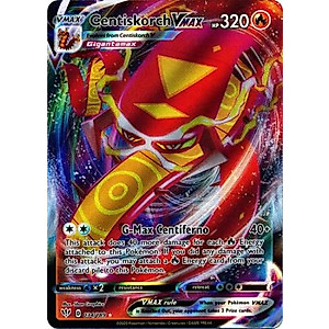 Centiskorch VMAX - 34/189 - Ultra Rare Sword & Shield Darkness Ablaze Singles