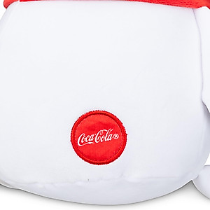 Coca-Cola 9" Polar Bear Snowball Plushies, Soft, Squishy Stuffed Animal, Great Gift for Boy, Girl, Kids & Toddlers for Christmas & Birthdays, Cuddle Pillow, Dorm Bed Décor