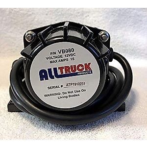 ALL TRUCK PRODUCTS VB080 80 LB 12 VDC Vibrator for Salt Sand Spreader, Concrete Mixer. Dump Truck, Fertilizer Spreader, Lime Spreader,Manure Spreader, Grain Bin