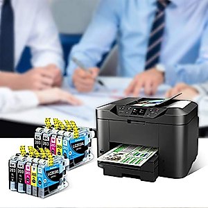 GALADA Compatible Ink Cartridge Replacement for Brother LC201 LC203 XL LC203XL for MFC J480DW MFC J485DW MFC J880DW MFC J460DW MFC J4620DW MFC J4420DW MFC J5520DW MFC J680DW Printer 10 Pack