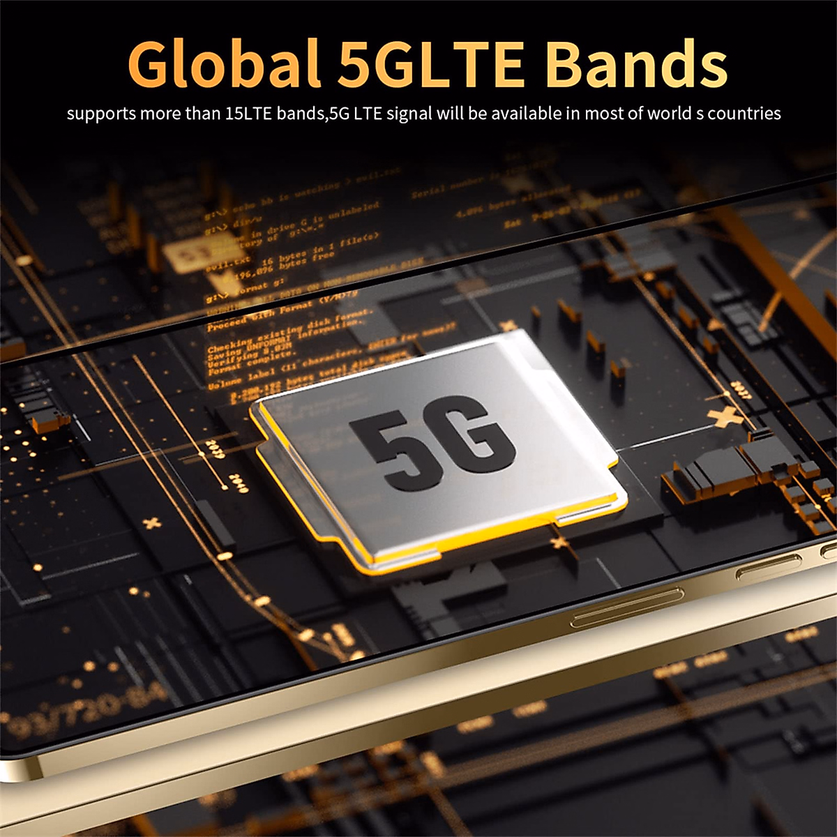 Smartphone for Android11, 6.1in 4GB 64GB MT6889 Ten Core CPU Cell Phone, 2G 5G Dual WiFi, GPS Navigation, 5.0, 8MP+16MP Dual Camera, Dual SIM Cards