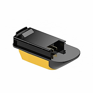 X-Adapter 1x Adapter Only Fits Black & Decker Old 18v Cordless Tools Compatible with DeWalt 20v MAX XR DCB205 Slider Lithium Batteries - Adapter Only, (DW-OLD 18BD)