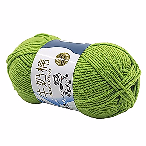 2 Set 1 Roll 5-Strand Wool Yarn Soft Warm DIY Beginner Needlework Hand Knitting Crochet Yarn Ball for Sewing Shop Wool Yarn