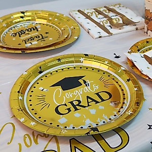 2025 Graduation Party Decorations - Graduation Decorations Class of 2025, Graduation Party Supplies. Graduation Plates and Napkins 2025 for 24 Guests