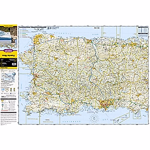 Puerto Rico Map (National Geographic Adventure Map, 3107)
