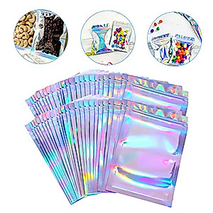 Dime Bag 100pcs Plastic Bag Plastic Bags Plastic Earrings Plastic Sealable Bags Resealable Jewelry Bags Clear Plastic Clear Sealed Bag Jewelry Packing Bags Earring Bags Small Bags