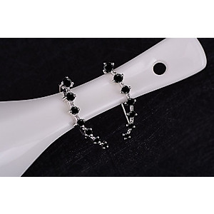 Ear Jewelry for Women 7 Star Ear Cuffs Climber Earrings 925 Sterling Silver Hypoallergenic Earring with Cubic Zirconia for Birthday Gift