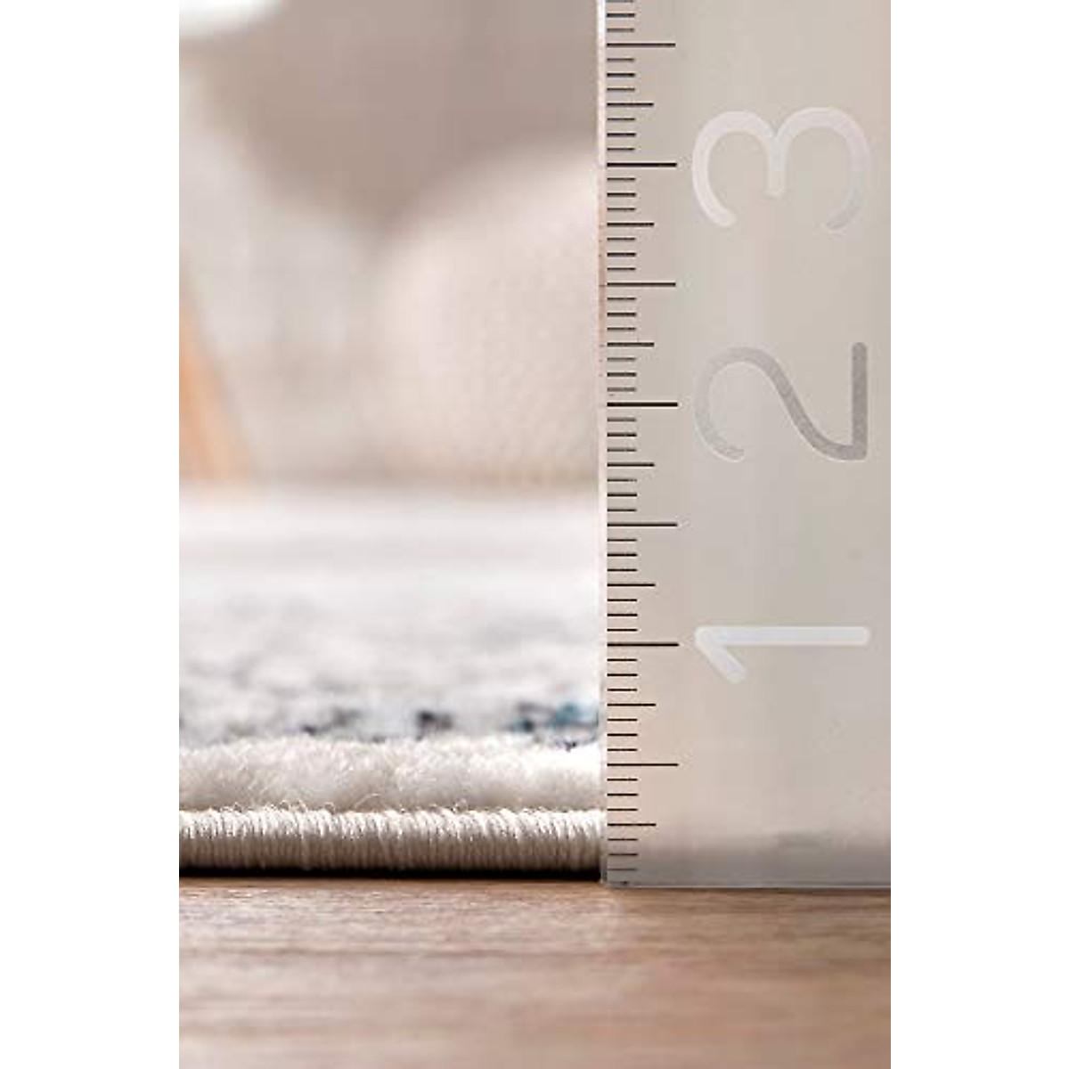 nuLOOM Transitional Persian Delores Area Rug, 4x6, Blue