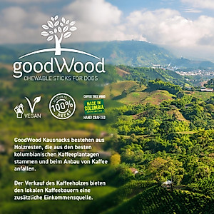 GoodWood Coffee Tree Wood - Chewable Stick Medium, 200 g