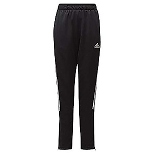 adidas unisex-child Tiro 21 Track Pants Black/White Medium