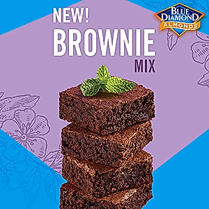 Blue Diamond Almonds Gluten-Free Almond Flour Baking Mix, Chocolate Brownie, Multicolor, 13.1 Oz