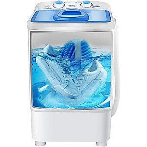 MISMORI Portable Shoes Washing Machine, Portable Shoes Washing Machine, Mini Portable Washing Machine, Smart Lazy Automatic Shoes Washer, For Apartments Camping Dorms Business Trip College Rooms