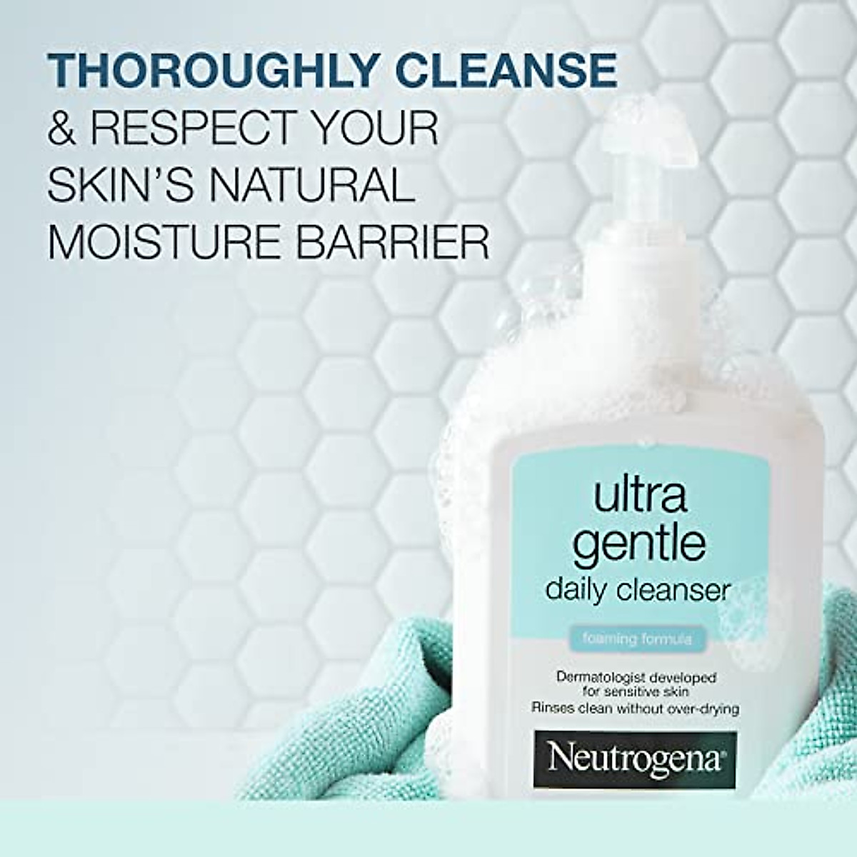 Ultra Gentle Hydrating Daily Facial Cleanser for Sensitive Skin