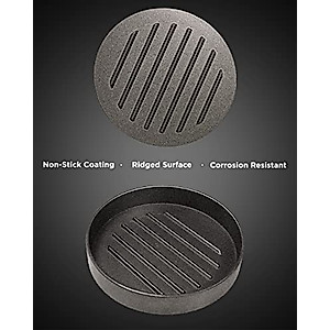 GALVANOX Grilling Gift for Dad, Non-Stick Hamburger Press Patty Maker, Aluminum BBQ Burger Mold “Dad Grill Boss” for Fathers Day/Birthday Boxed